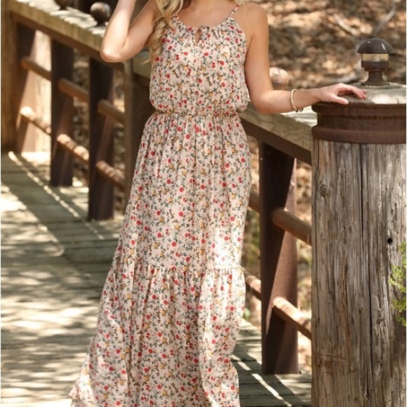 Mrs Kegler | Dresses | Elle Country Roses Maxi Sundress | Poshmark